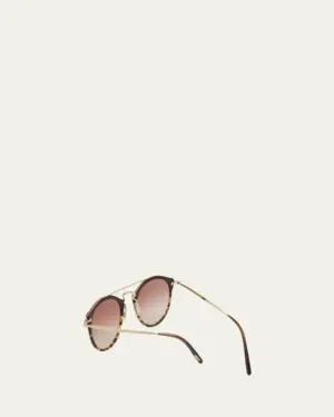 Oliver Spencer Remick Aviator Sunglasses