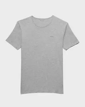 Paul Smith Men & Apos;s 3-pack Organic Cotton T-shirts 70 Grey