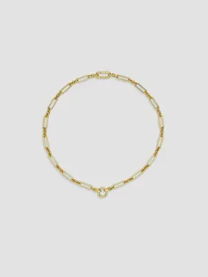 David Yurman Lexington Chain Necklace In 18k Yellow