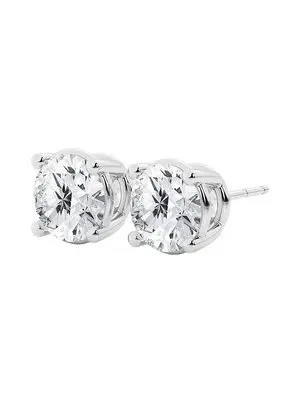 Saks Fifth Avenue Collection 14k Gold & Diamond 4-prong Stud Earrings/0-8.00 Tcw