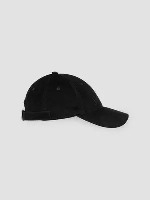 Saint Laurent Vintage Baseball Cap In Corduroy