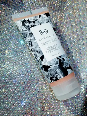 R+Co Crystal Halo Balancing Scalp Scrub + Shampoo