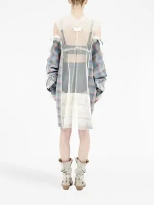 MAISON MARGIELA X Pendleton Wool Tulle Shirt
