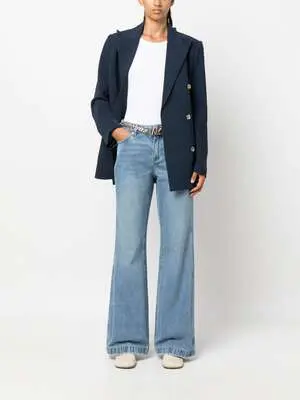 Michael Kors Bootcut Jeans With Belt