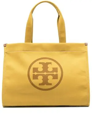 Tory Burch Logo-motif Tote - Yellow