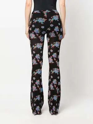 Philosophy Di Lorenzo Serafini Floral-print Flared Leggings