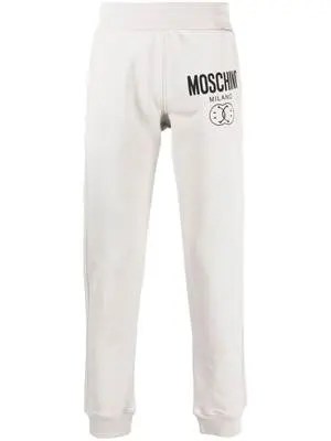 Moschino Smiley-print Logo Track Trousers