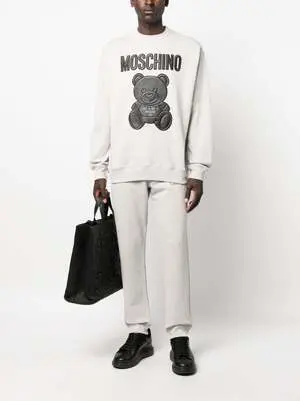 Moschino Smiley-print Logo Track Trousers