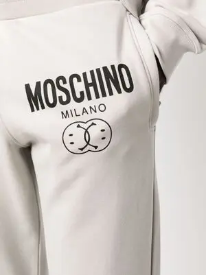 Moschino Smiley-print Logo Track Trousers