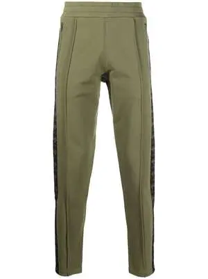 Moschino Logo-print Cotton Track Trousers - Green