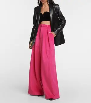 Giuseppe Di Morabito High-rise Wide-leg Pants