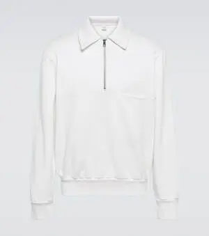WINNIE N.Y.C Cotton Polo Sweater