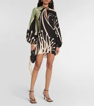 Johanna Ortiz Printed Silk Georgette Blouse