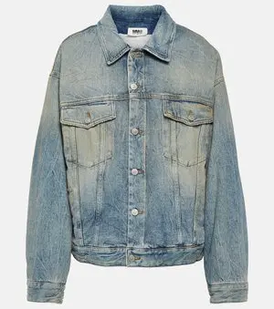 Women's Oversized Padded Denim Jackets