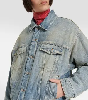 MAISON MARGIELA Padded Denim Trucker Jacket