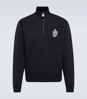 JW Anderson Half-zip Wool Sweatshirt