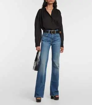 NILI LOTAN Celia Flared Jeans