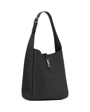Saint Laurent Le 5 A 7 Shoulder Bag - Black/silver