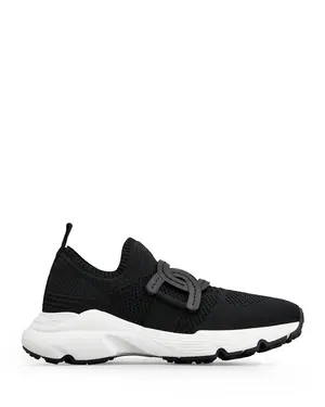 TOD'S Kate Pull On Running Sneakers - Black