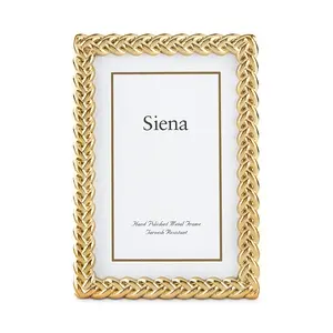 SIENA Braid 8 X 10 Picture Frame - Gold