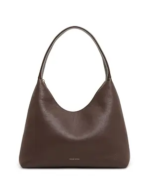 MANSUR GAVRIEL Candy Medium Leather Hobo Bag - Chocolate