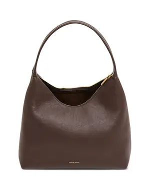 MANSUR GAVRIEL Candy Medium Leather Hobo Bag - Chocolate