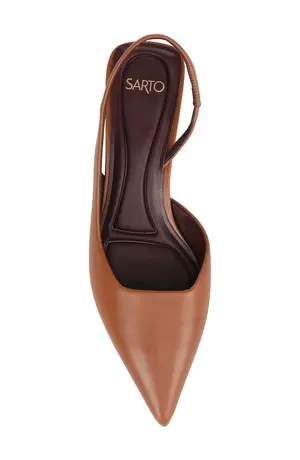 Franco Sarto Devin Slingback Pointed Toe Pump