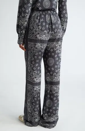 GOLDEN GOOSE Paisley Print Pants