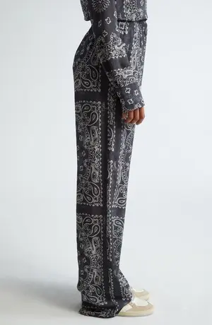 GOLDEN GOOSE Paisley Print Pants
