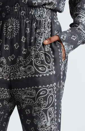 GOLDEN GOOSE Paisley Print Pants
