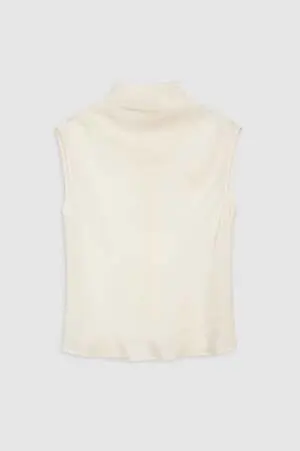 ANINE BING Ianna Sleeveless Turtleneck Top