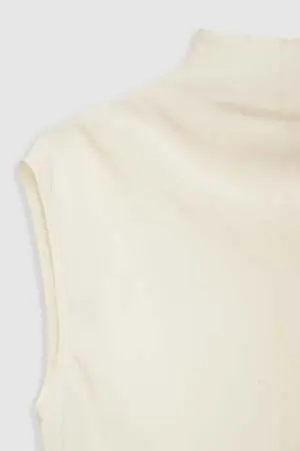 ANINE BING Ianna Sleeveless Turtleneck Top