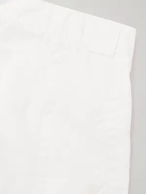 C.P. COMPANY Straight-leg Logo-appliquéd Cargo Shorts