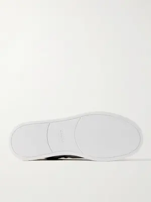 Zegna Triple Stitch™ Suede Slip-on Sneakers - Gray