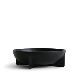 FS OBJECTS Large Round Standing Bowl