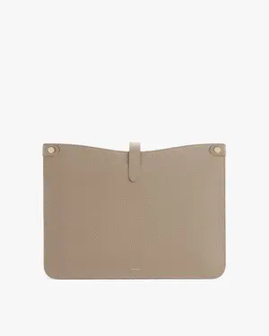 Cuyana Women's System Laptop Sleeve 13-inch Stone/pebble