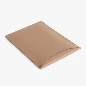 Cuyana Women's Convertible Leather Laptop Sleeve 13-14-inch Beige