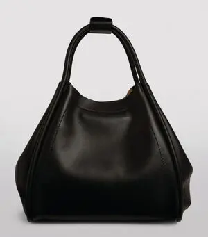 Max Mara Leather Marine M Tote Bag