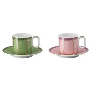 SWAROVSKI Signum Espresso Set - Green
