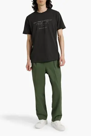 Rag & Bone Printed Cottonjersey Tshirt