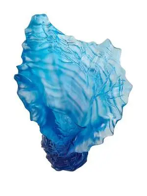 DAUM Mer De Corail Crystal Vase