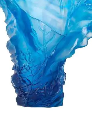 DAUM Mer De Corail Crystal Vase