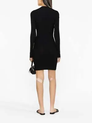 Philosophy Di Lorenzo Serafini Cut-out Mini Dress - Black