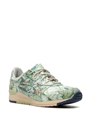 Asics Gel Lyte Iii Og Atmos Aged Map Sneakers