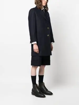Thom Browne Engineered Single-breasted Coat