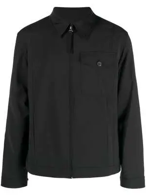 Helmut Lang Zip-up Tailored Shirt Jacket