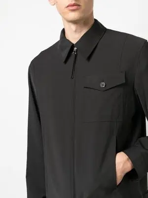 Helmut Lang Zip-up Tailored Shirt Jacket