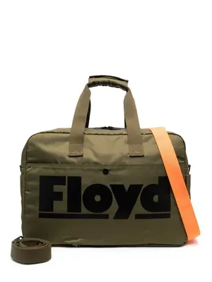 FLOYD Logo-print Zipped Holdall - Green
