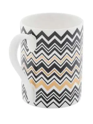Missoni Zigzag-print Porcelain Mug