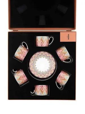 Missoni Jarris Tea Cup And Saucer - Red